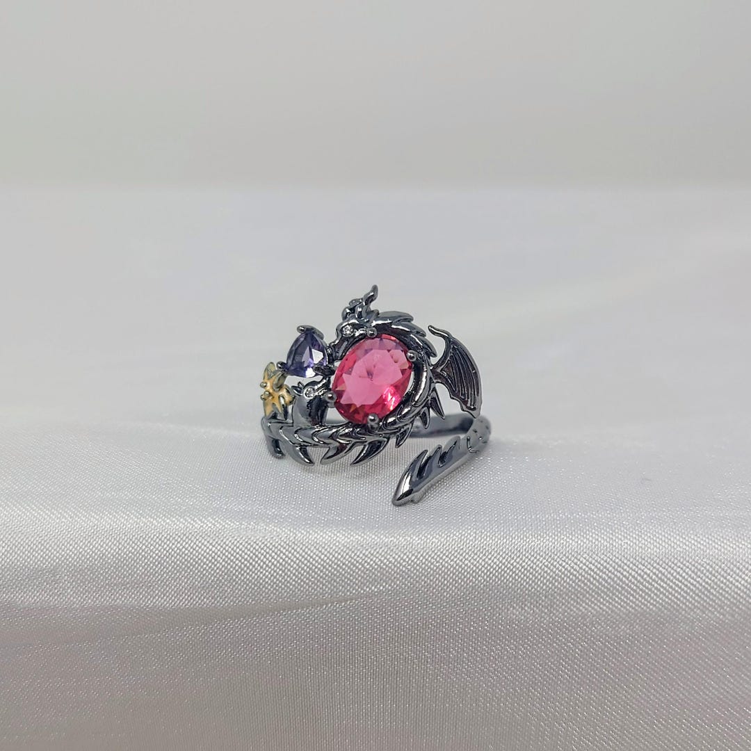 Sylus Dragon Lore Ring Love Deepspace Character Inspired Jewelry ...