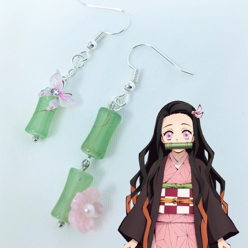Demon Slayer Earrings - Etsy