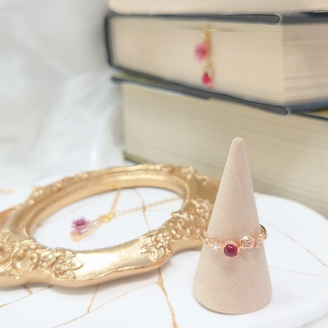 ACOTAR Jewelry Set Ring A Court of Thorns & Roses Necklace Sarah J Maas ...