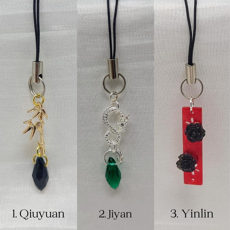 Wuwa Phone Charms Wuthering Waves Character Inspired Keychain Charms ...