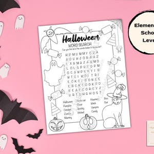 Printable Halloween Word Search for Kids, Kids Coloring Pages ...