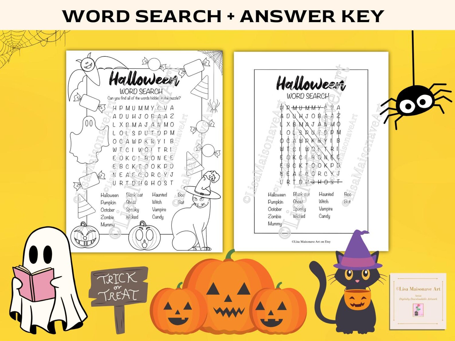Printable Halloween Word Search for Kids, Kids Coloring Pages ...