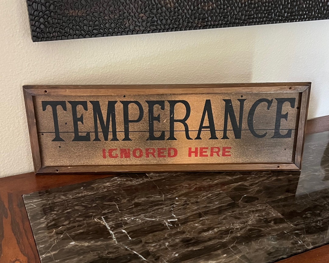 Tavern Sign, Pub Sign, Bar Sign, Vintage Signage, Temperance Movement ...