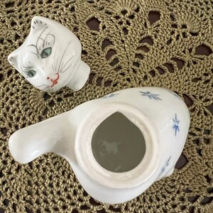 Small 3 Inch Cat Teapot, Miniature Porcelain Kitten Tea Pot, Chinese ...
