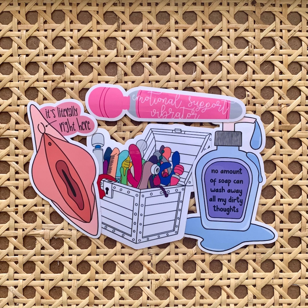 Sex Positive Sticker Pack 4 Die Cut Stickers Etsy