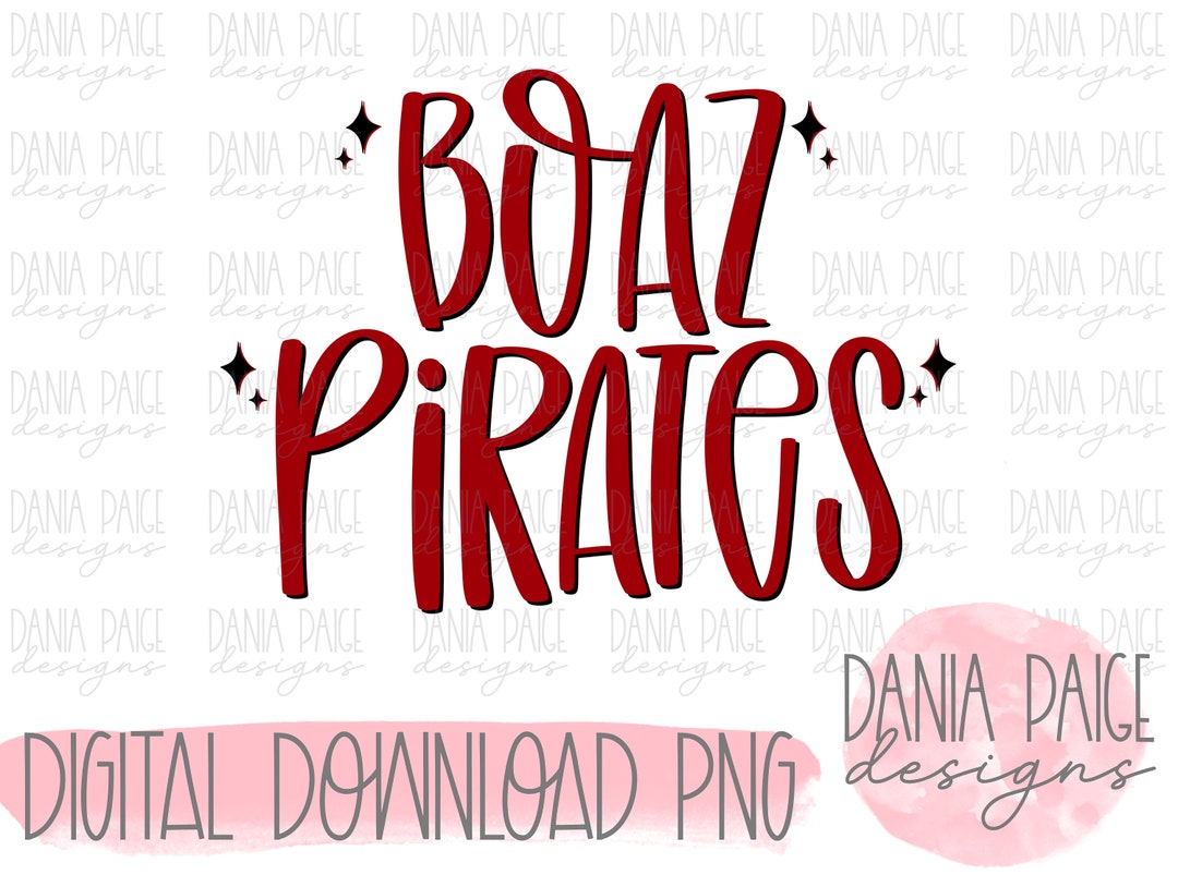Boaz Pirates, Sublimation, Digital Design, Png - Etsy