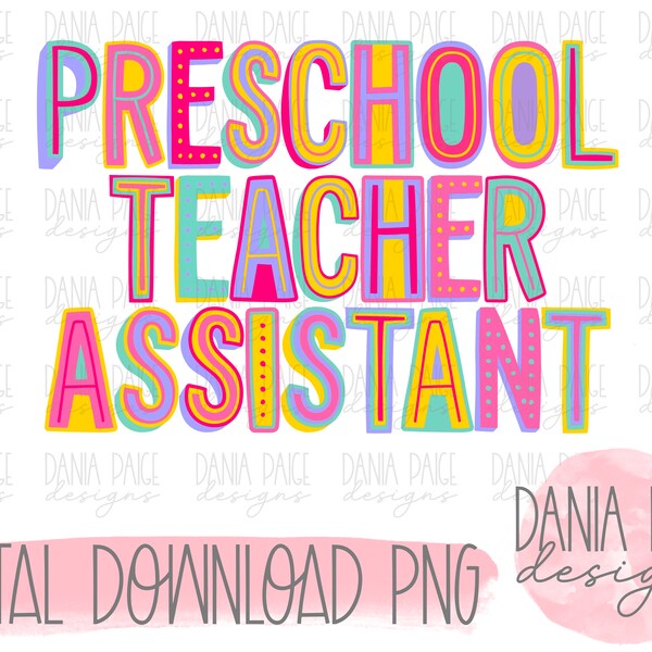 Teacher Assistant - Etsy