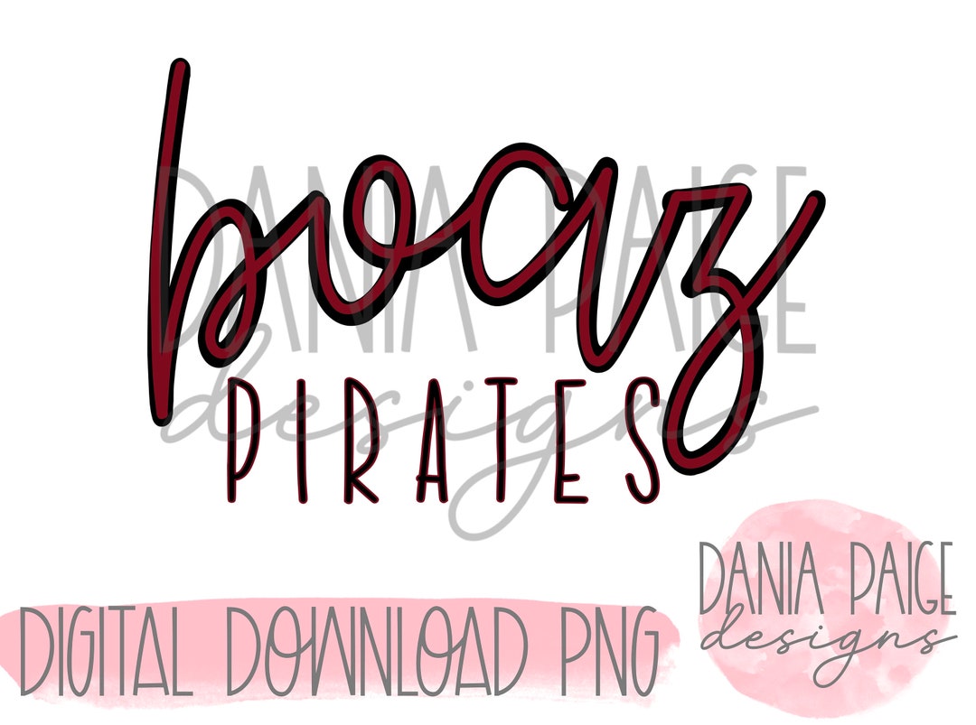 Boaz Pirates, Sublimation, Digital Design, Png - Etsy