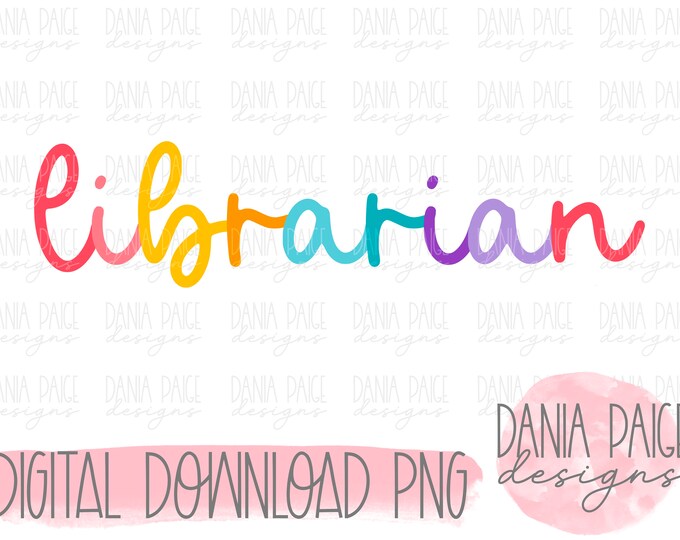 Librarian, Sublimation, Digital Design, Png - Etsy