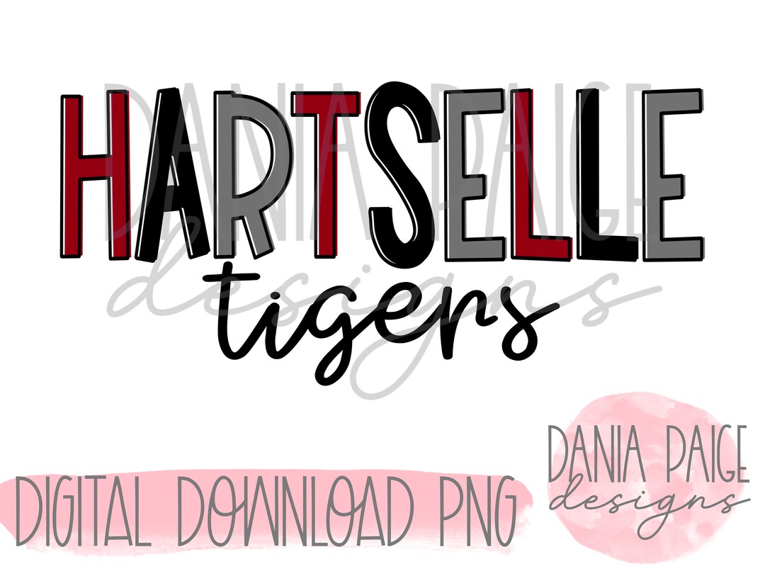 Hartselle Tigers, Sublimation, Digital Design, Png - Etsy