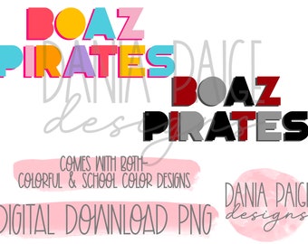 Boaz Pirates Png - Etsy