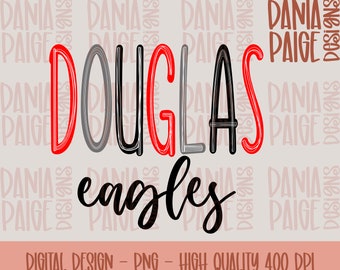 Douglas Eagles Svg | Etsy