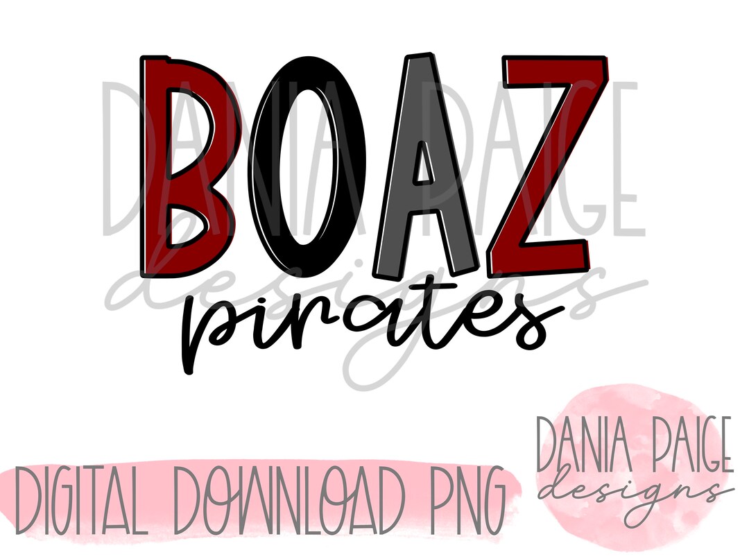 Boaz Pirates, Sublimation, Digital Design, Png - Etsy
