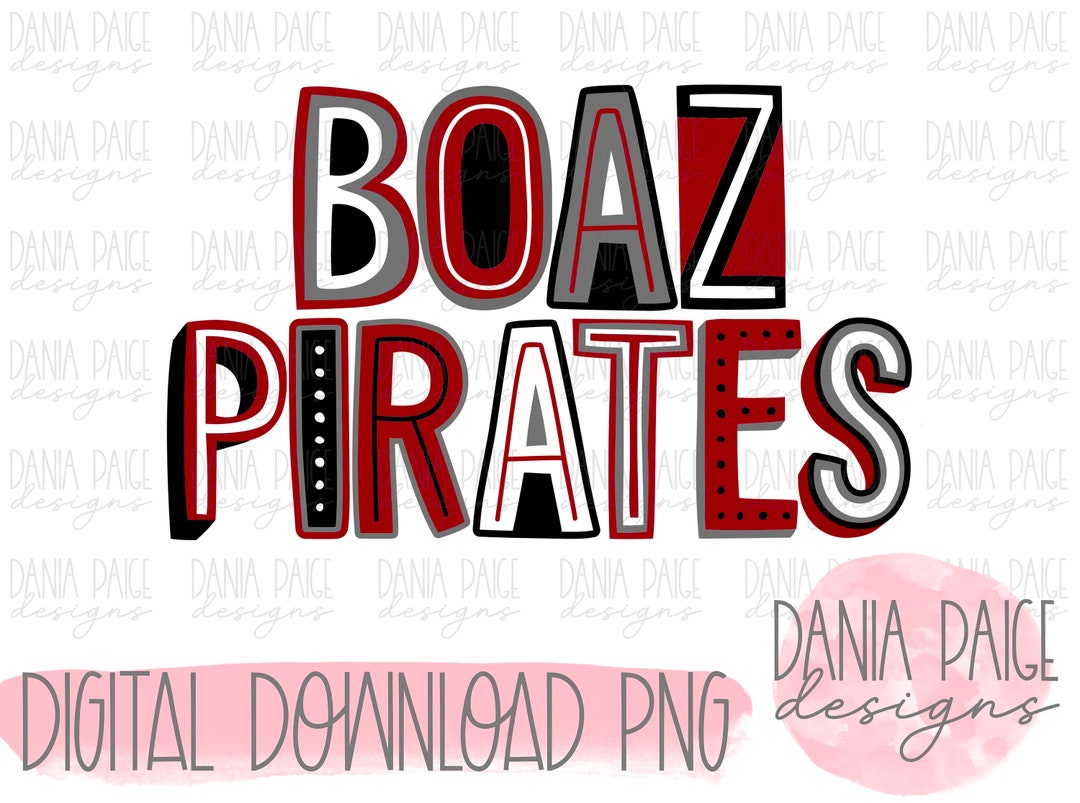 Boaz Pirates, Sublimation, Digital Design, Png - Etsy