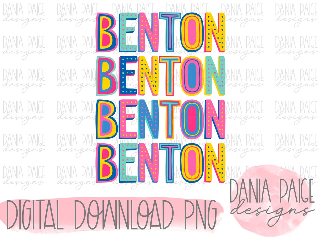 Benton, Sublimation - Etsy