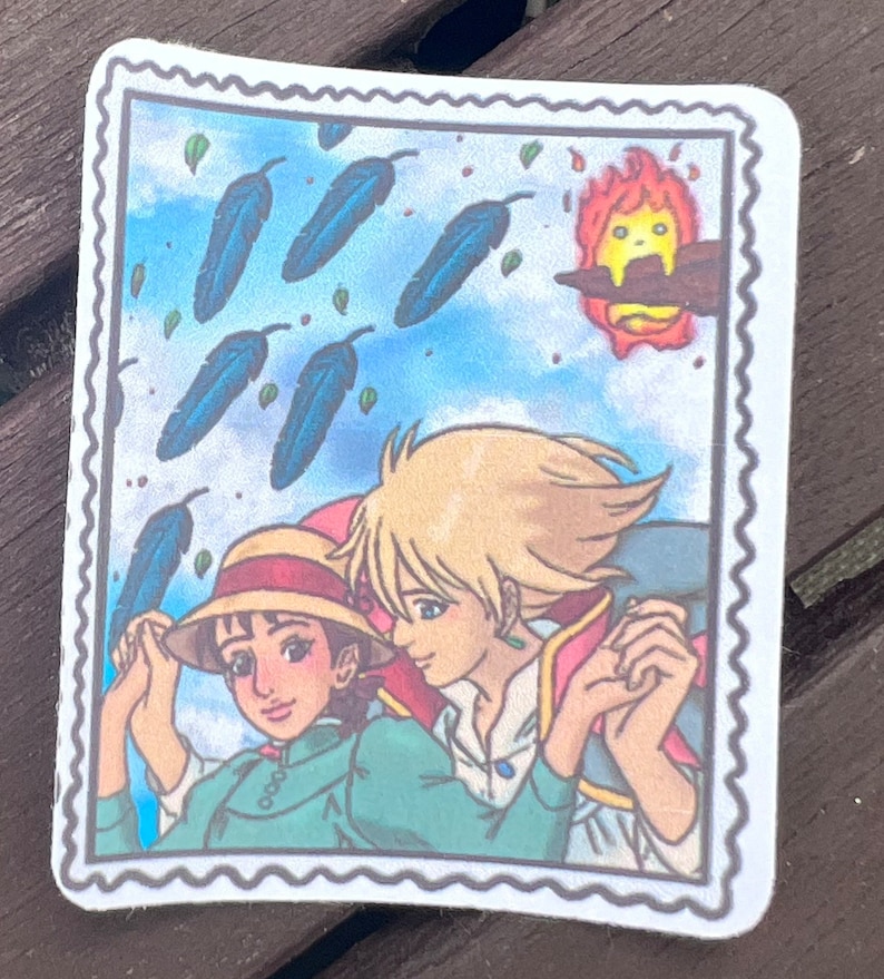 Howl’s Moving Castle Magnetic Bookmark| Anime Magnetic Bookmark| Anime ...