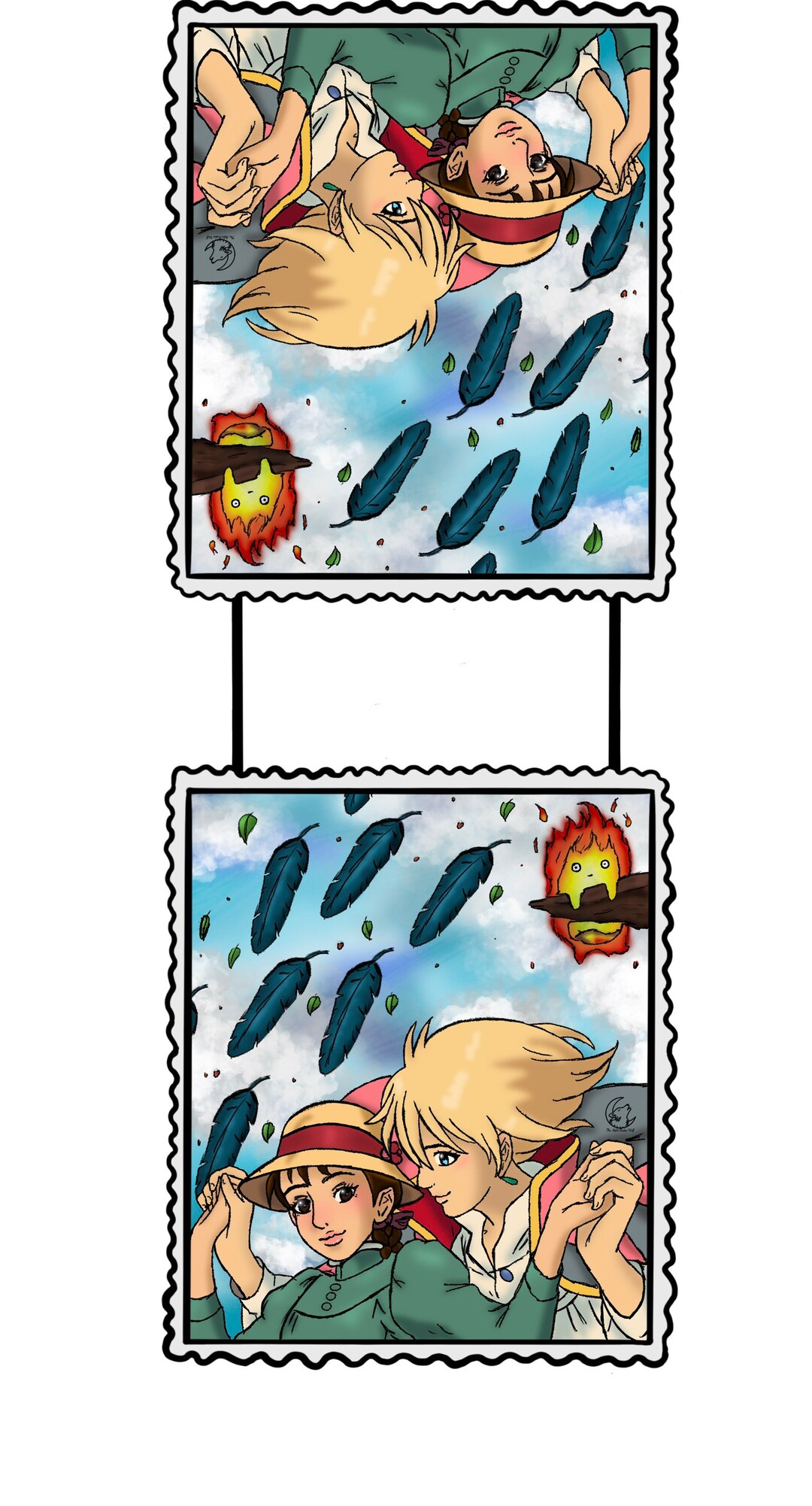 Howls Moving Castle Magnetic Bookmark Anime Magnetic - Etsy