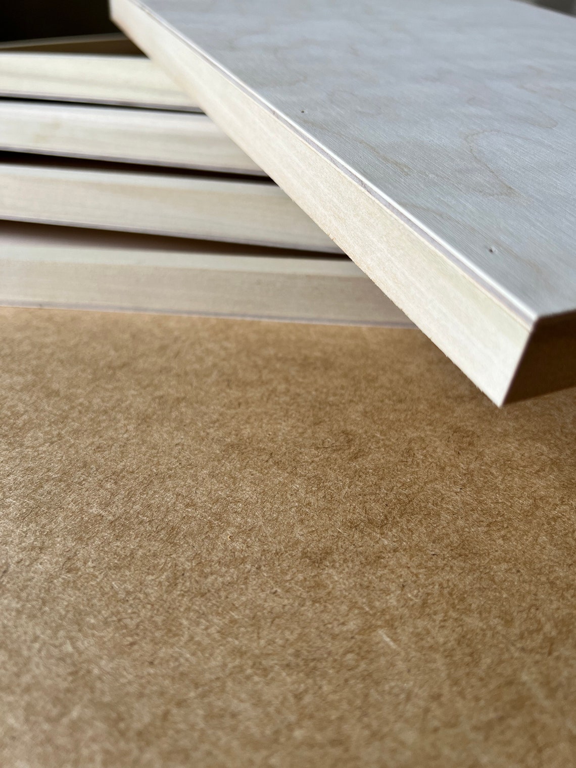 Cradled Panels Made From Unfinished Wood 1/8" Baltic Birch Plywood and ...