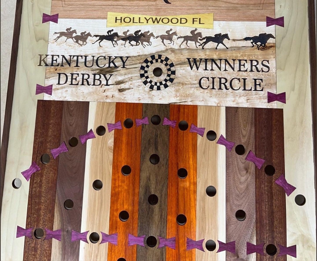 Kentucky Derby Horse Race Board Game. Special Edition >> “the Bow Tie ...