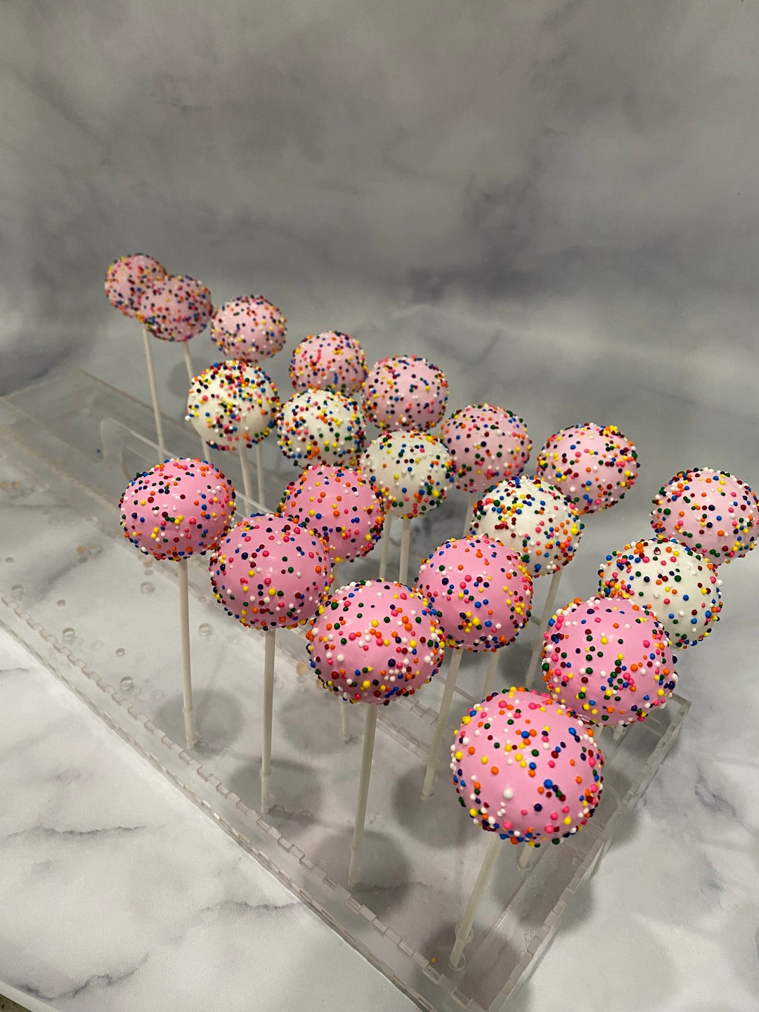 Cake Pop Stand/dipped Chocolate Strawberry Stand Made From Clear Cast ...