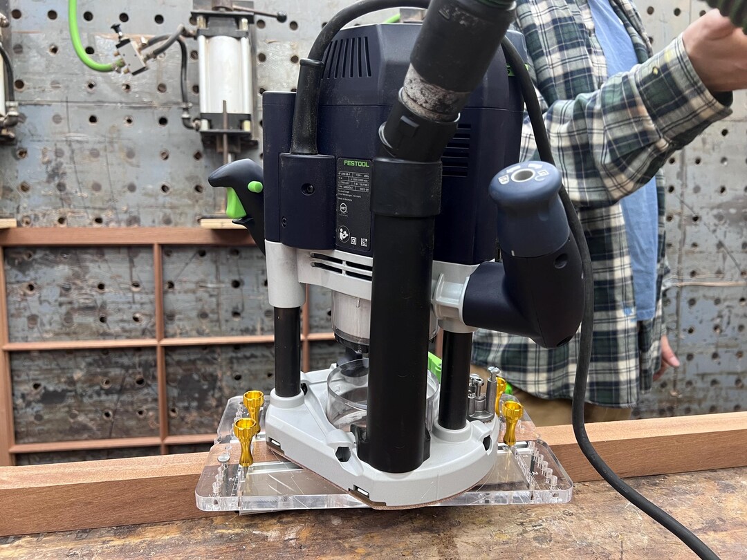 Router Base Plates Jigs 1/2" and 1/4" Thick for Festool, Makita RT0701C ...