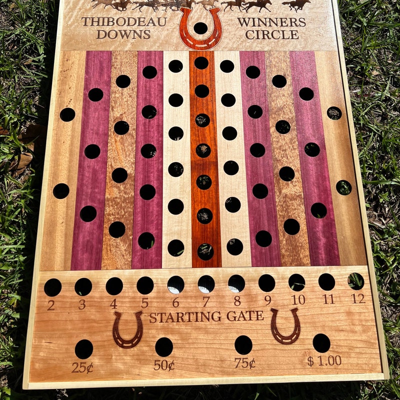Horse Racing Game Board - Etsy