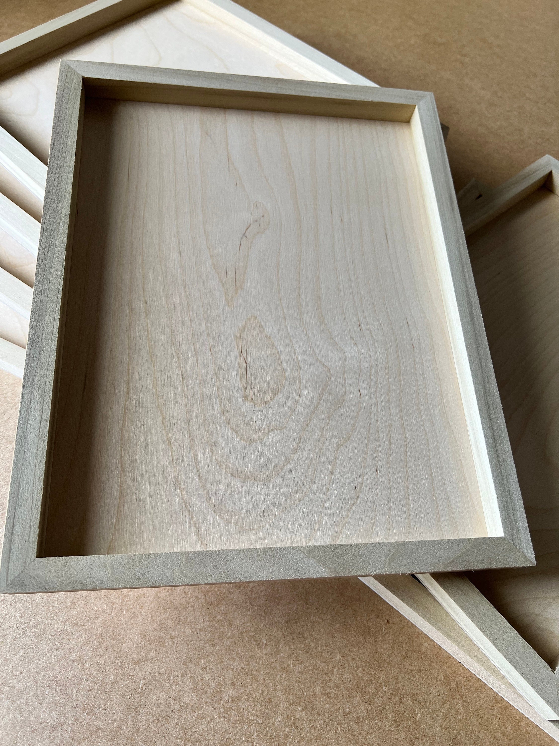 Cradled Panels Made From Unfinished Wood 1/8" Baltic Birch Plywood and ...