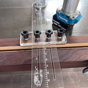 Router Base Plates Jigs for Makita RT0701C, XTR01Z. Bosch, Milwaukee ...