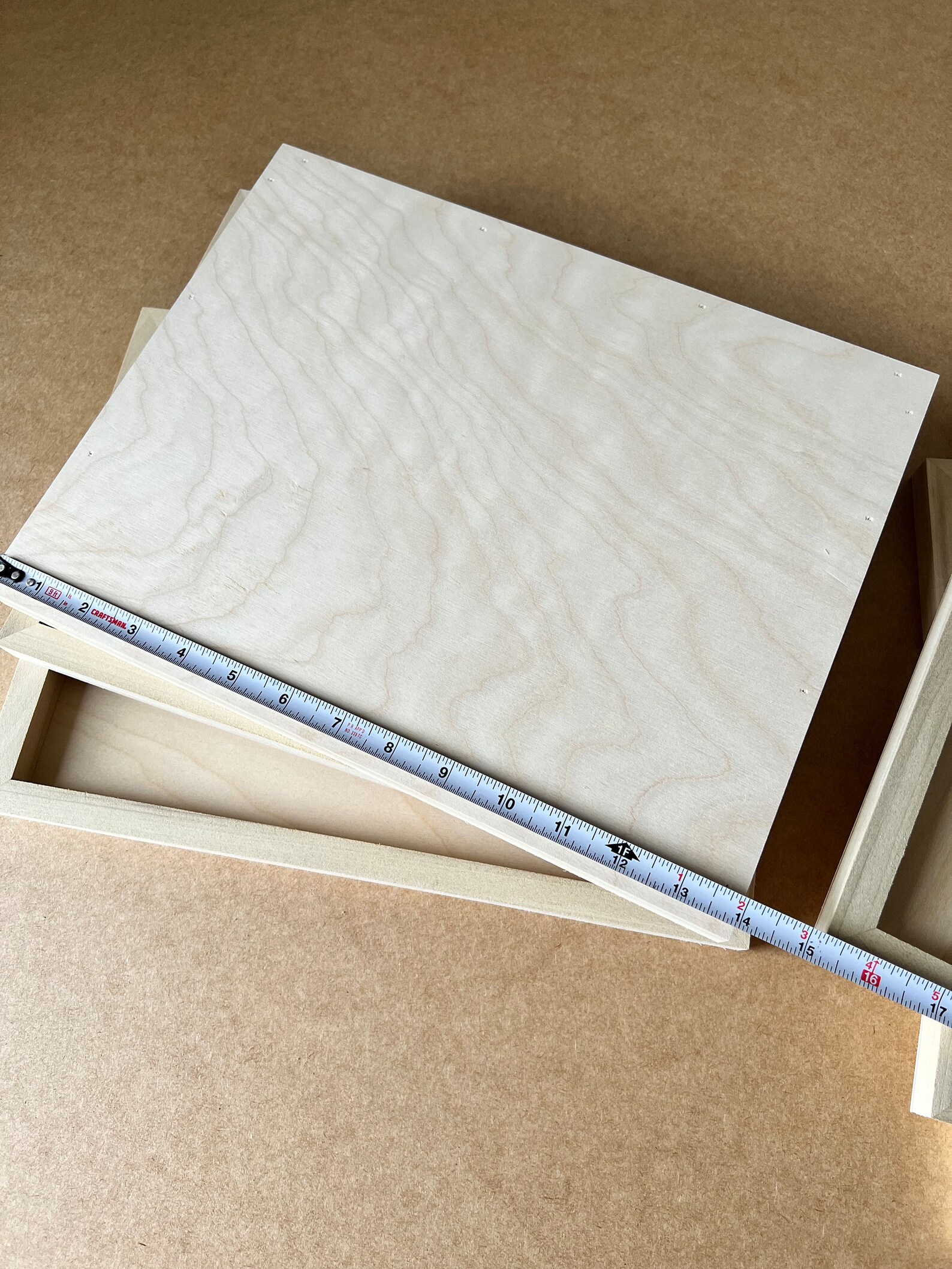 Cradled Panels Made From Unfinished Wood 1/8" Baltic Birch Plywood and ...