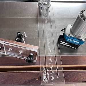 Router Base Plates Jigs for Makita RT0701C, XTR01Z. Bosch, Milwaukee ...