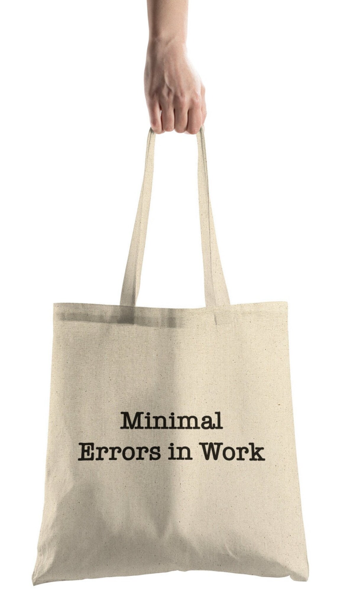 Minimal Efforts in Work Funny Tote Bag, Funny Work Tote Bag, Ladies ...