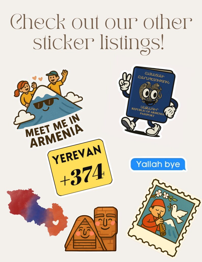 Duduk Stamp Sticker: Armenian Vinyl Decal - Laptop, Water Bottle - Etsy