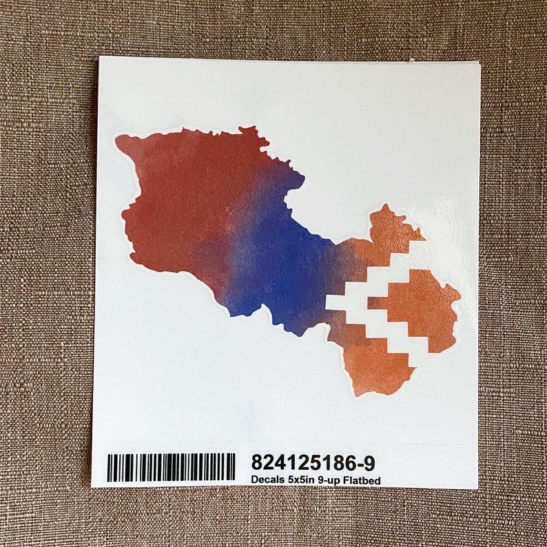 Artsakh Car Decal Armenia Car Decal - Etsy