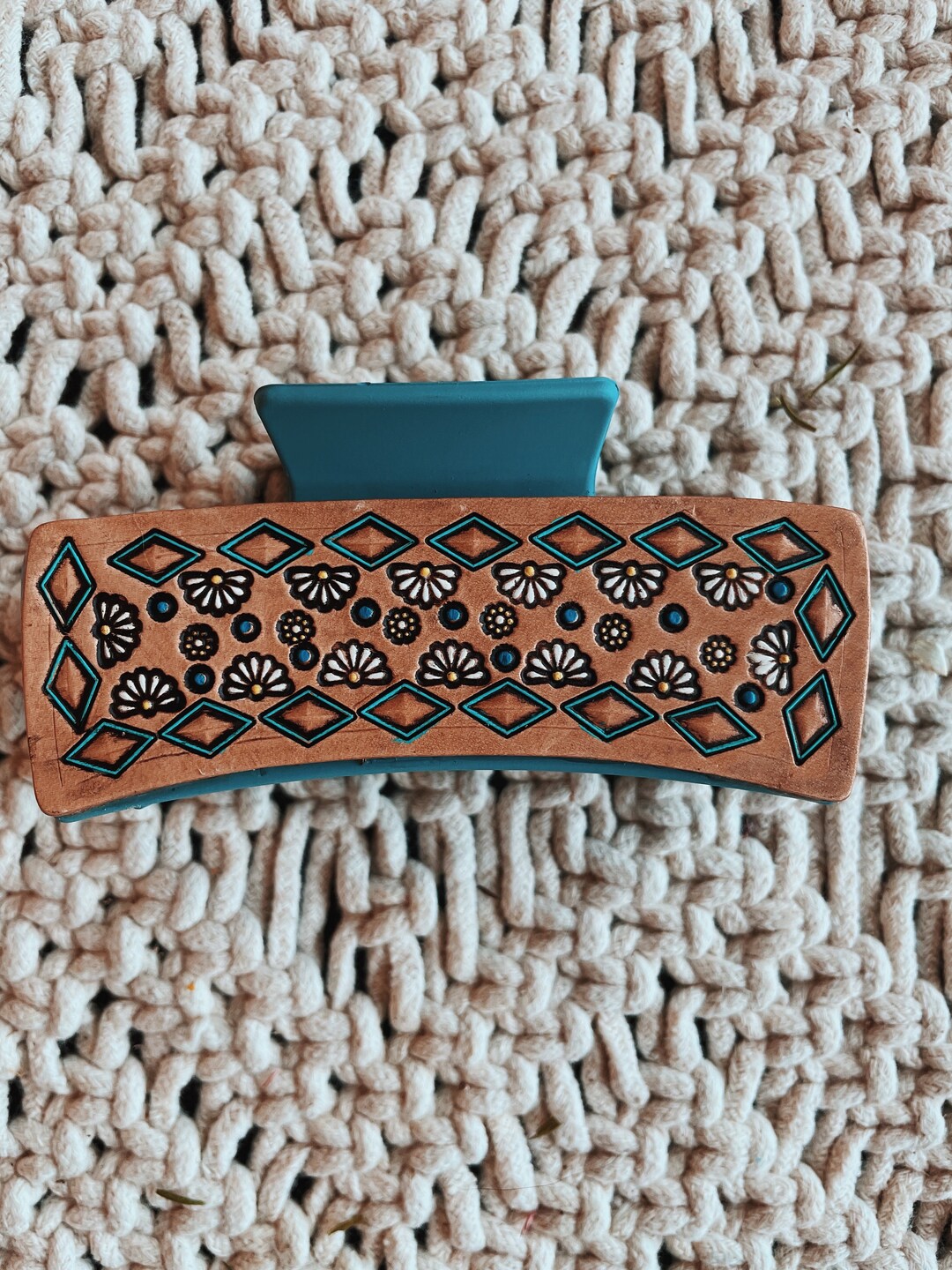 Daisy Claw Clip - Etsy