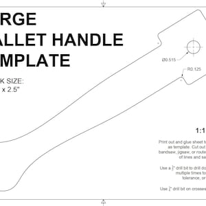 Woodworking Mallet Build Plans: CNC Router, Hand Tool, & Templates (PDF ...