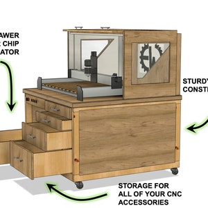 CNC Enclosure XXL Build Plans - Etsy
