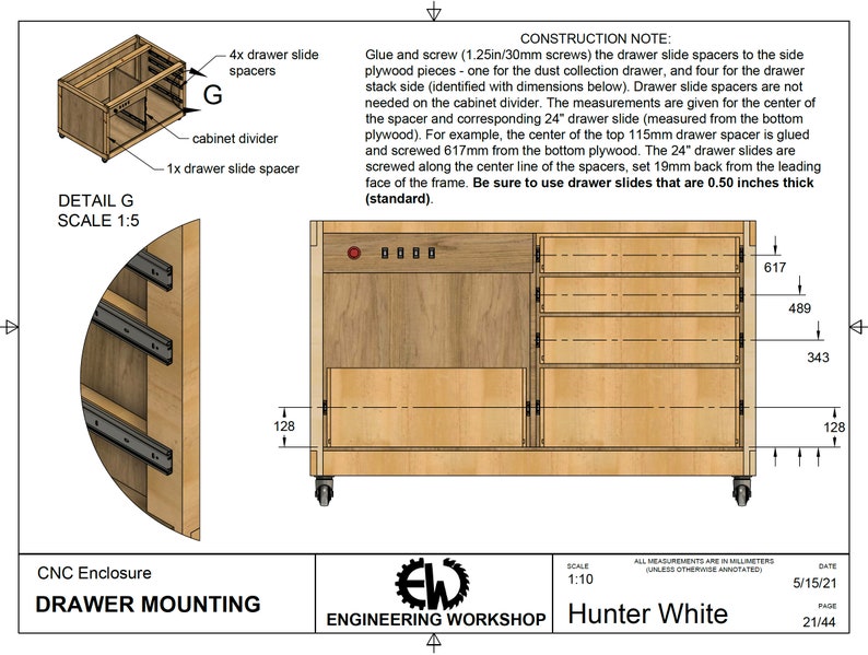 METRIC CNC Enclosure XL Build Plans - Etsy