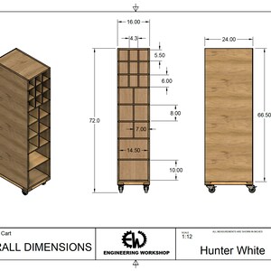 Scrap Wood Cart Build Plans - Etsy