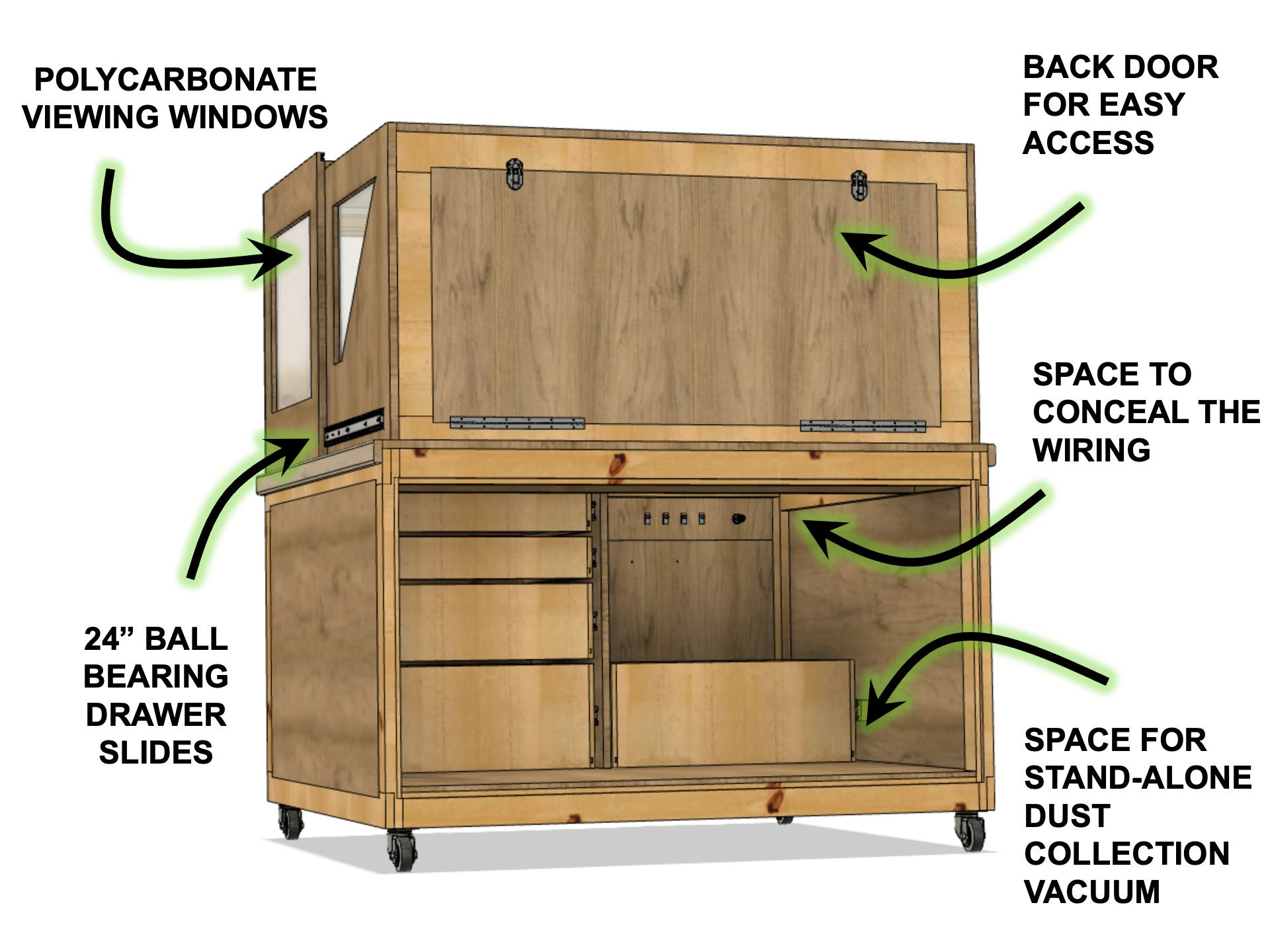CNC Enclosure XXL Build Plans - Etsy