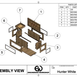 Toy Box Build Plans - Etsy
