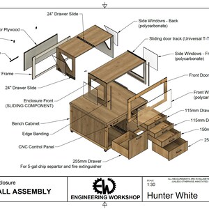 METRIC CNC Enclosure XXL Build Plans - Etsy