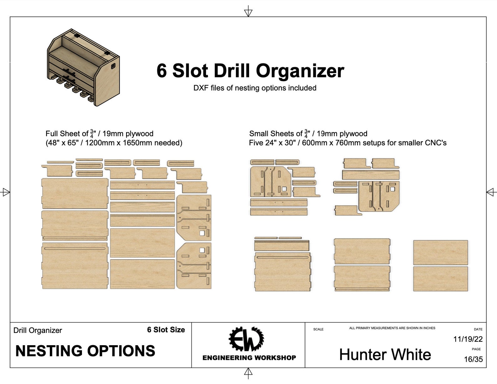 Adjustable Power Tool Organizer and Charging Station - Etsy