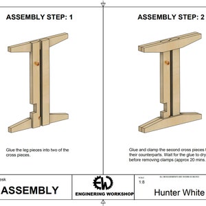 DIY Computer Desk - Etsy
