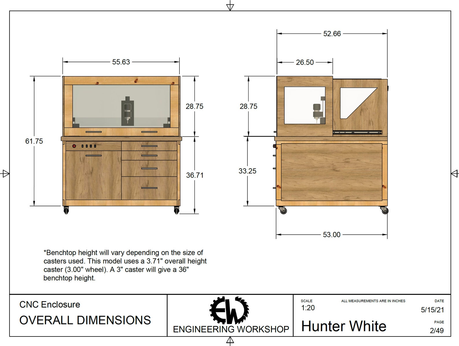 CNC Enclosure XXL Build Plans - Etsy
