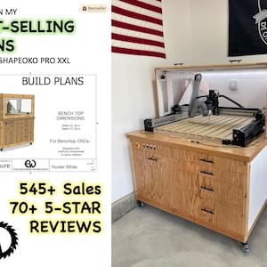 4x4 CNC Enclosure Build Plans - Etsy