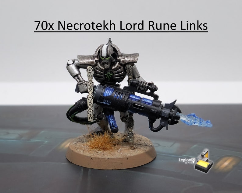 Necrotekh Lord Runes Links Scenery Pack (70x) - for Wargaming Model ...