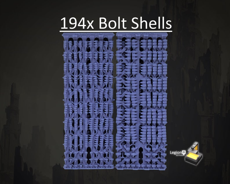 Bolt Shells Scenery Pack (194x) - for Bolters Space Marines Basing ...