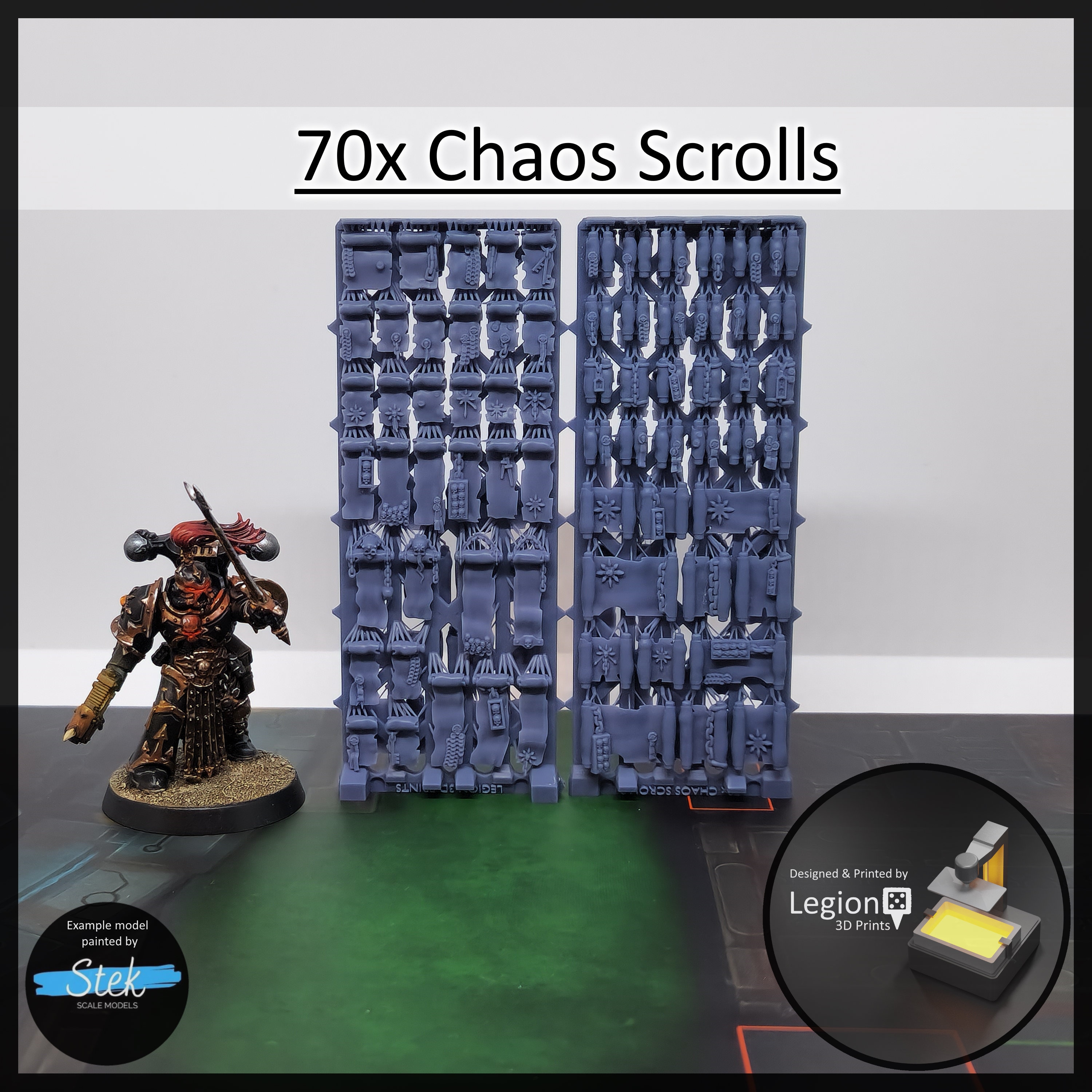 Chaos Scrolls Pacts Papers Posters Accessory Pack (70x) - for Hobby ...