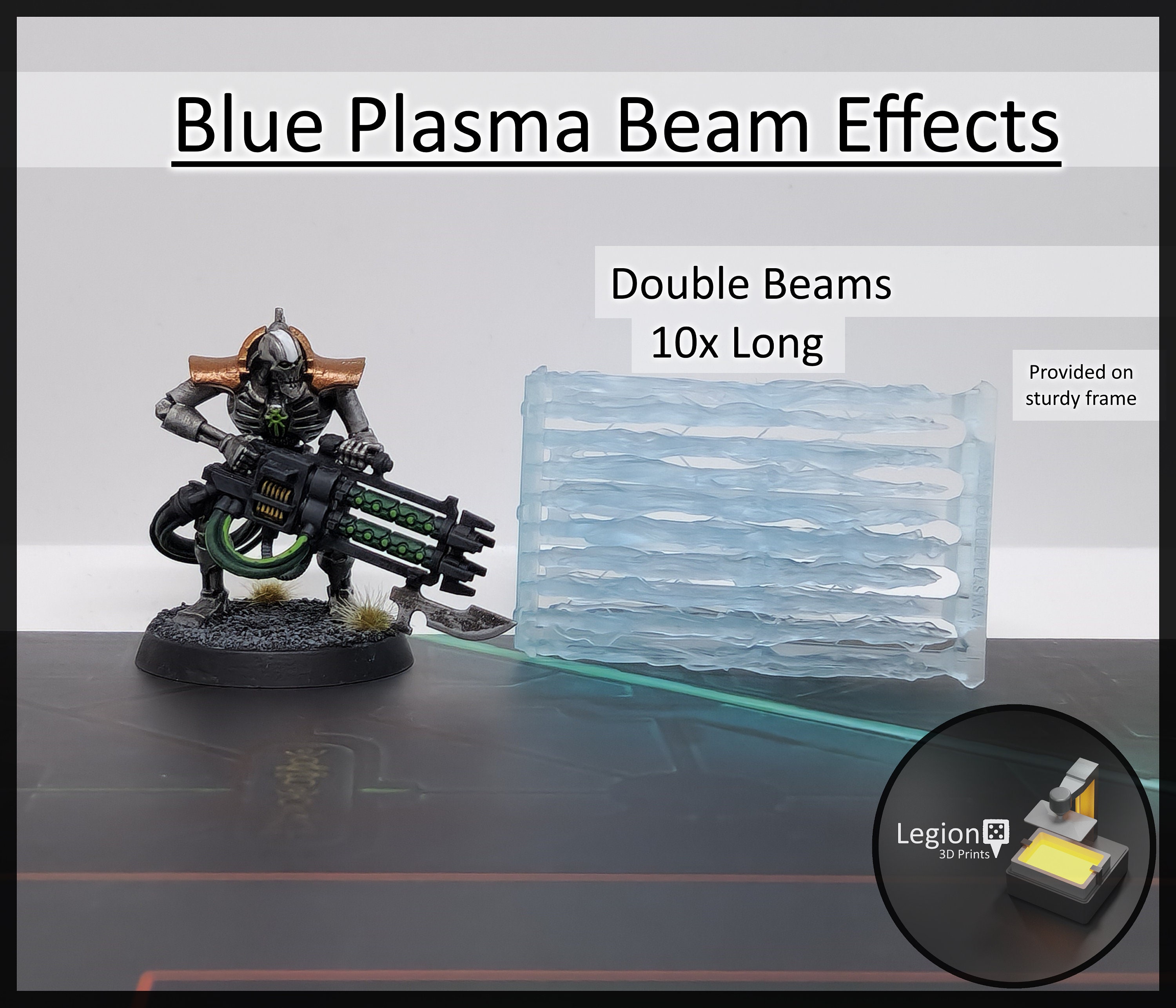 Blue Plasma Beam Miniature Effects Packs for Wargaming Model - Etsy UK