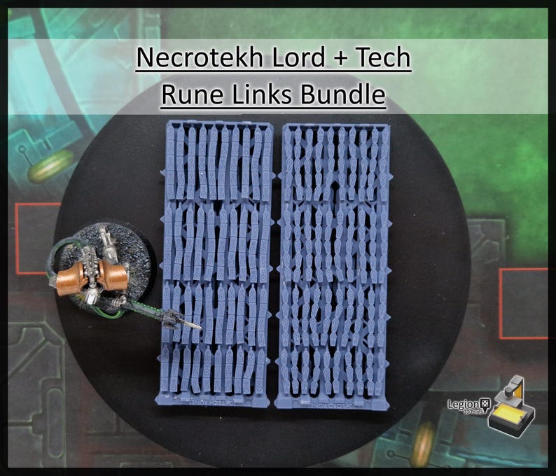 Necrotekh Lord Runes Links Scenery Pack (70x) - for Wargaming Model ...